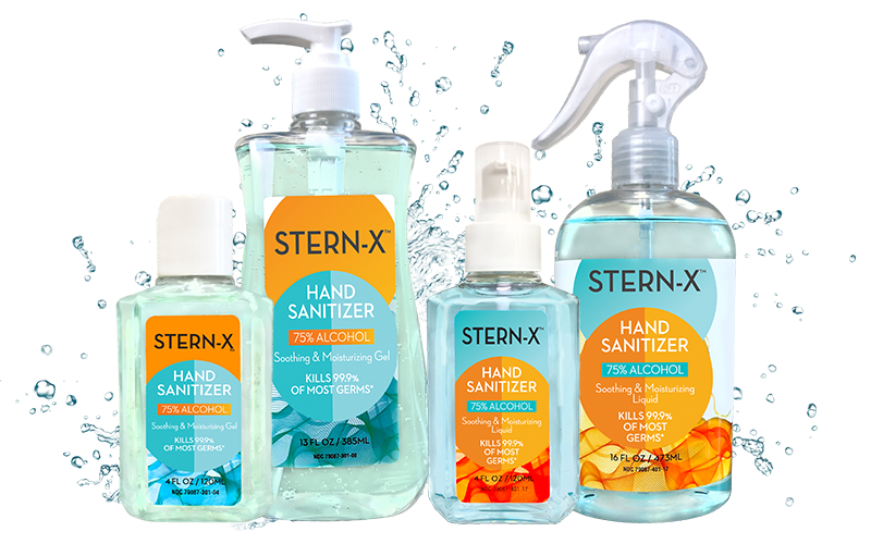 Stern-x Hand Sanitizers